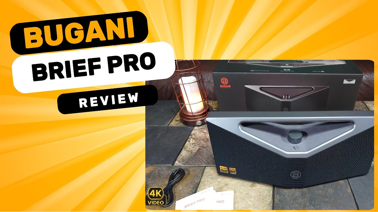 Bugani Brief Pro Boombox Speaker Review 🔥Straight Up Fire? 🔉 Binaural ...