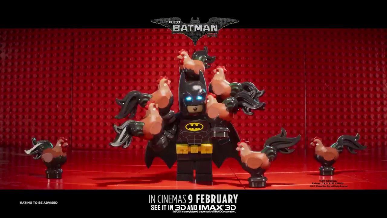 LEGO® Batman ushering in The Year Of The Rooster - YouTube
