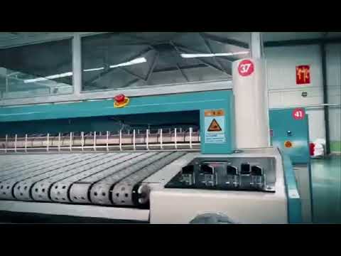 Efficient Flatwork Laundry Solutions: Feeding, Ironing & Folding Systems by HOZO