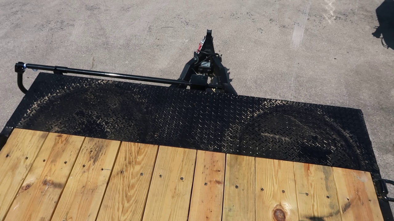 The all new big tex 14ft full tilt trailer - YouTube