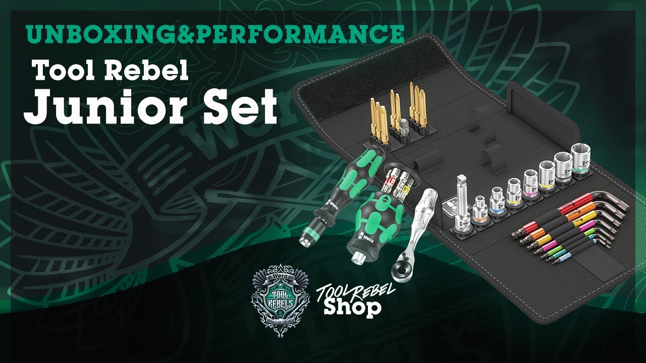 Wera | Tool Rebel Junior Set | Tool Rebel Shop - YouTube