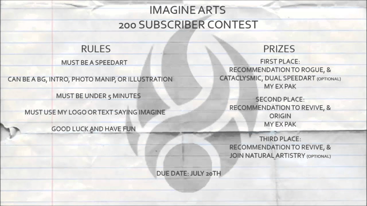 Thanks for 200 Contest! [Closed] - YouTube