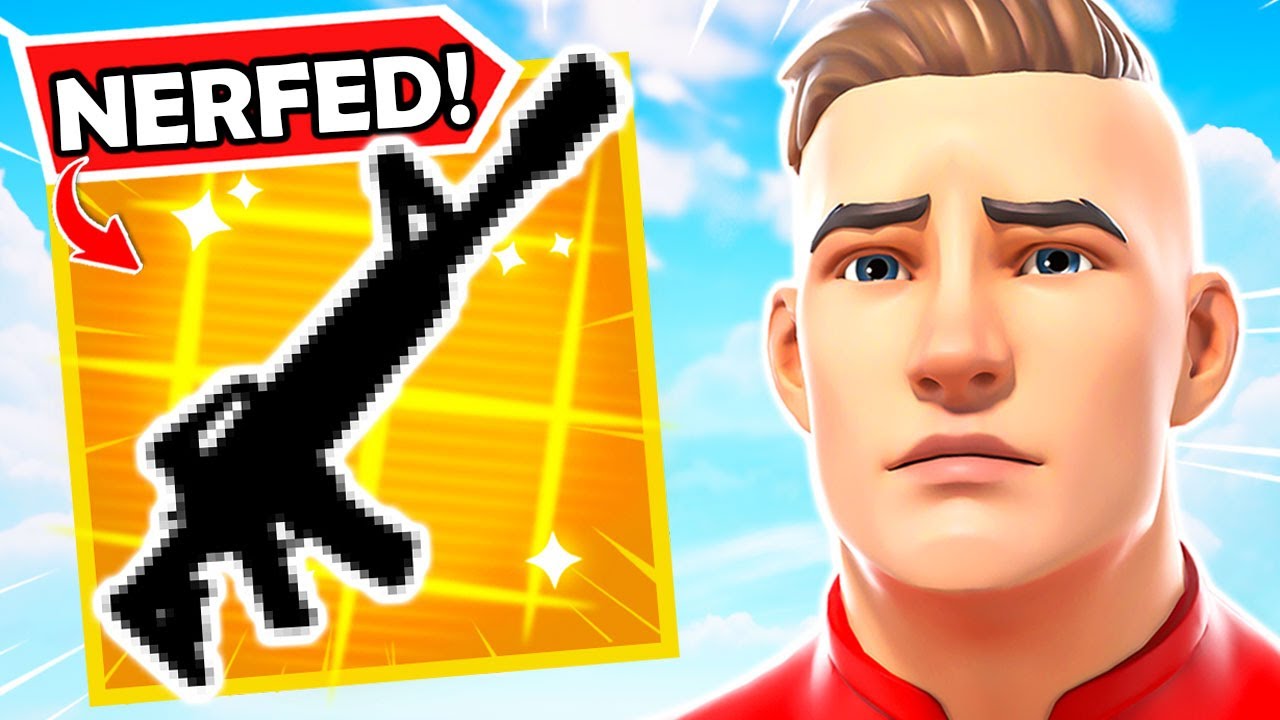 Epic just NERFED the *NEW* AR in Chapter 6! - YouTube