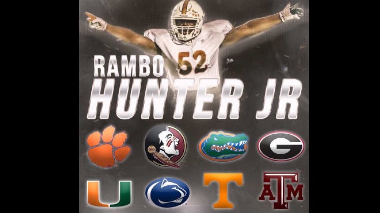 DERICK HUNTER JUNIOR HIGHLIGHTS - YouTube