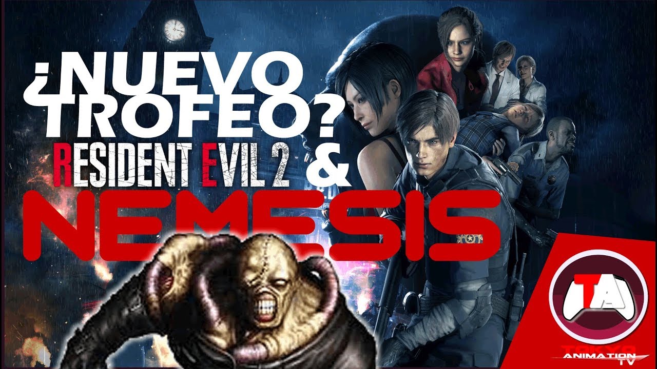 #2_19 RE2 - NEMESIS Y NUEVO TROFEO - YouTube