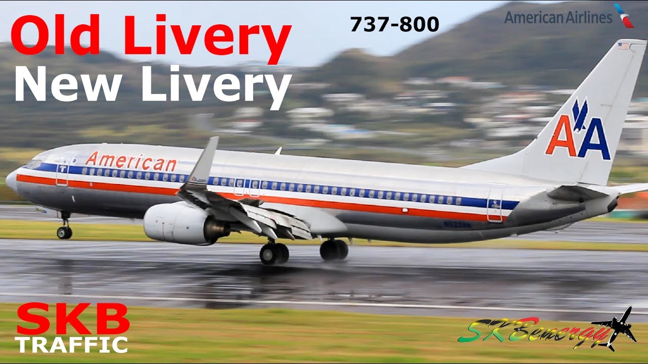 American Airlines New Livery 737