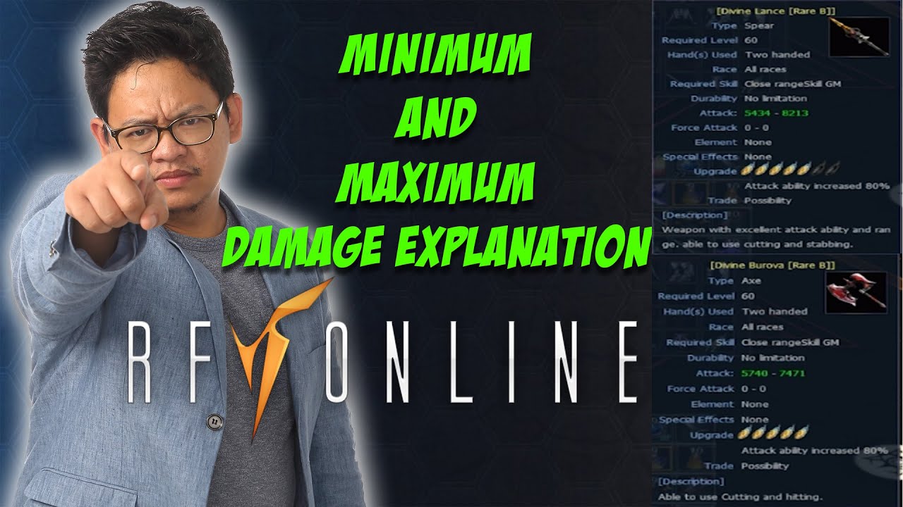 Minimum vs Maximum damage explanation - YouTube