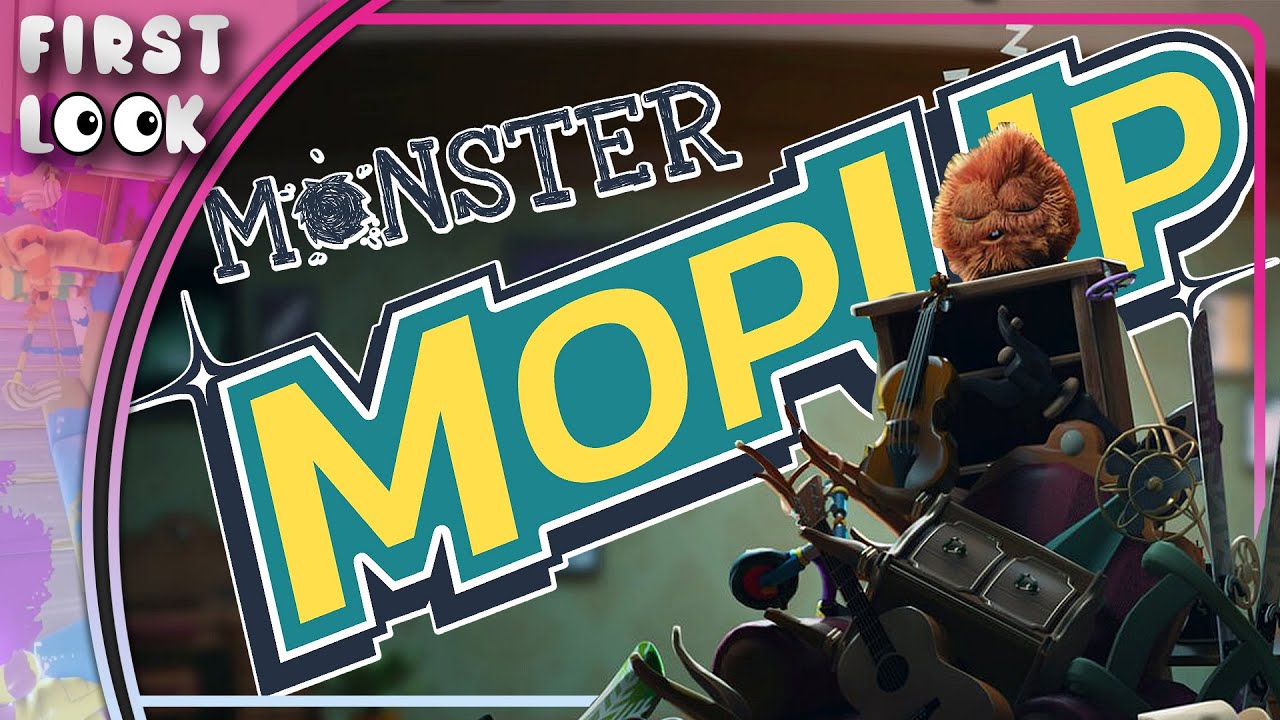 Cleaning, Chaos & Cute Monsters 🧽💛 | Monster Mop Up FIRST LOOK - YouTube