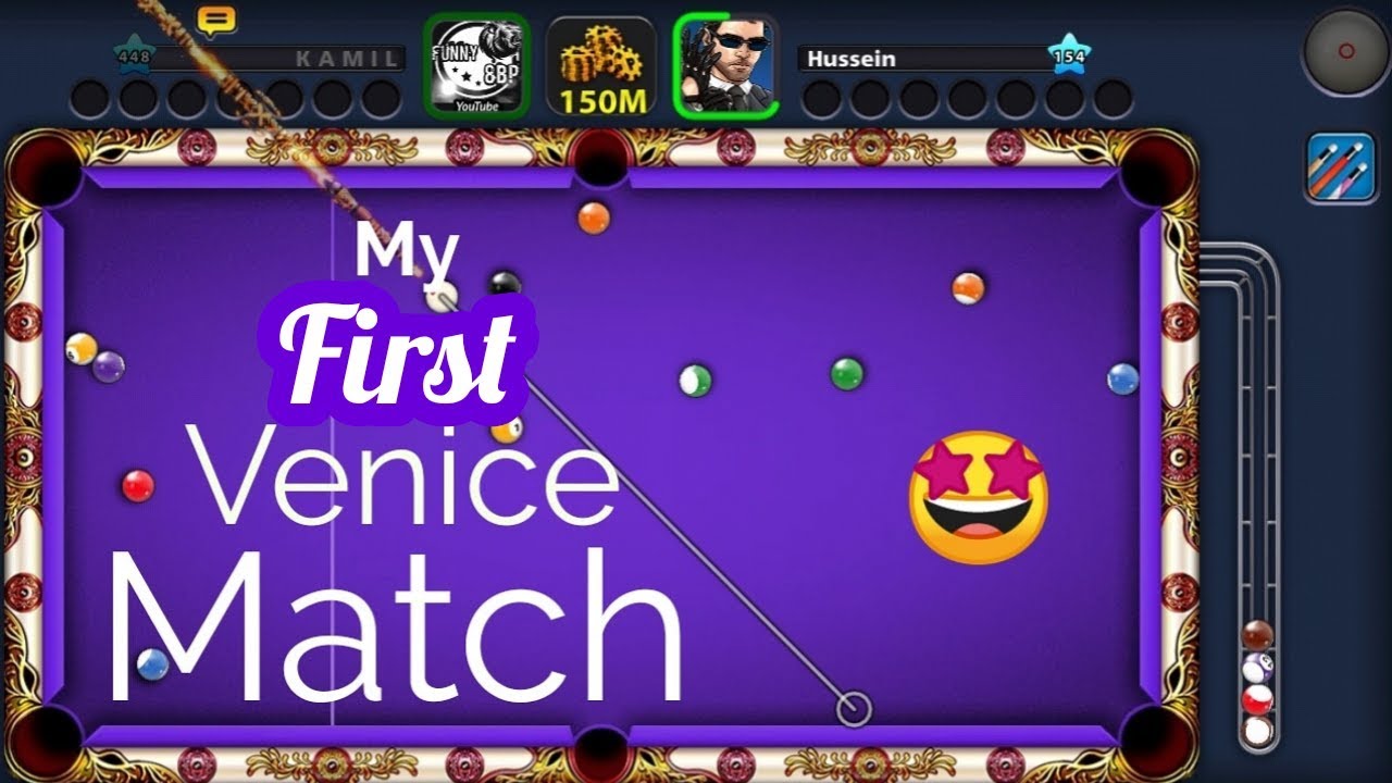 My First game in venice table 😍 150M 😍 || FUNNY 8BP || - YouTube