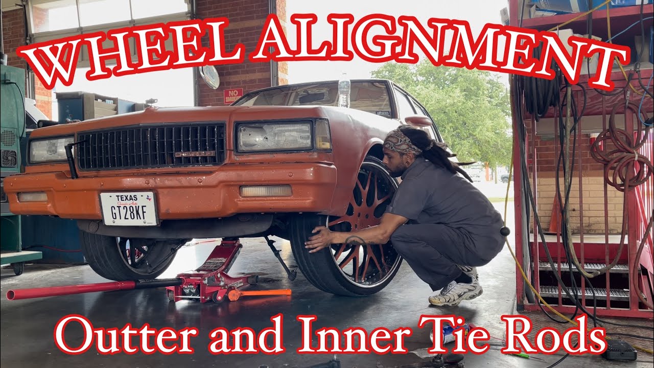 1989 CHEVY CAPRICE WHEEL ALIGNMENT AND OUTTER TIE RODS - YouTube