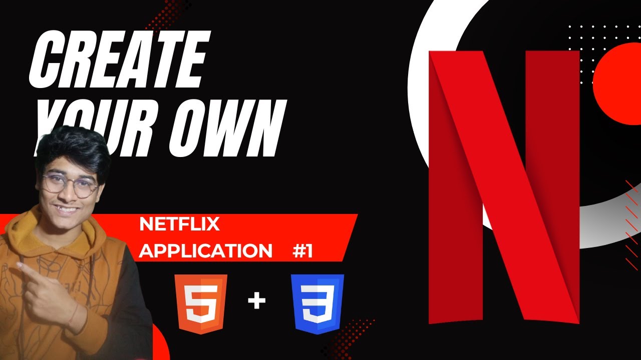 Create Your Own Netflix Clone Using HTML & CSS | Beginner Project #1 ...