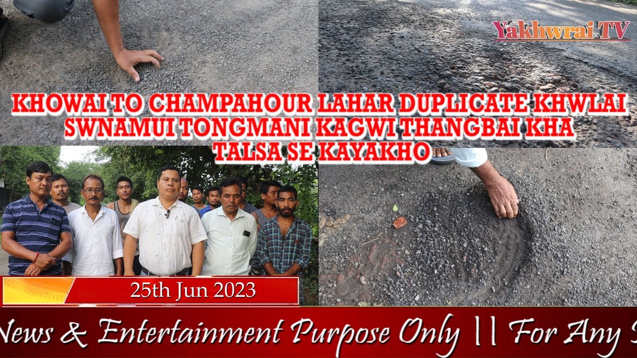 KHOWAI TO CHAMPAHOUR LAHAR DUPLICATE KHWLAI SWNAMUI TONGMANI KAGWI ...