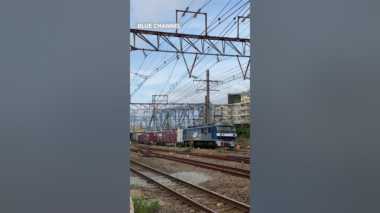 (貨物列車) 2024/05/12 3074レ EF210-171 + コキ20B (名古屋タ〜札幌タ) #Shorts - YouTube