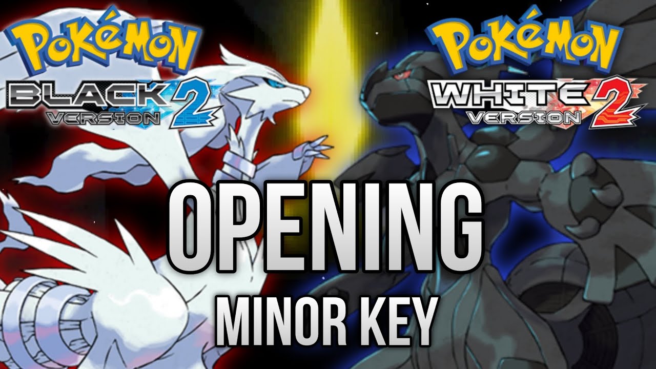 Opening Theme, but it sounds sad (minor key) | Pokémon Black 2 / White ...