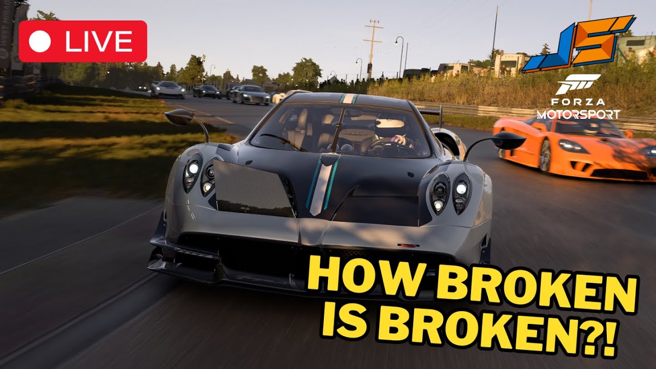 🔴 LIVE - HOW BROKEN IS FORZA? SPOILER: IT'S NOT...| MULTIPLAYER RACING ...