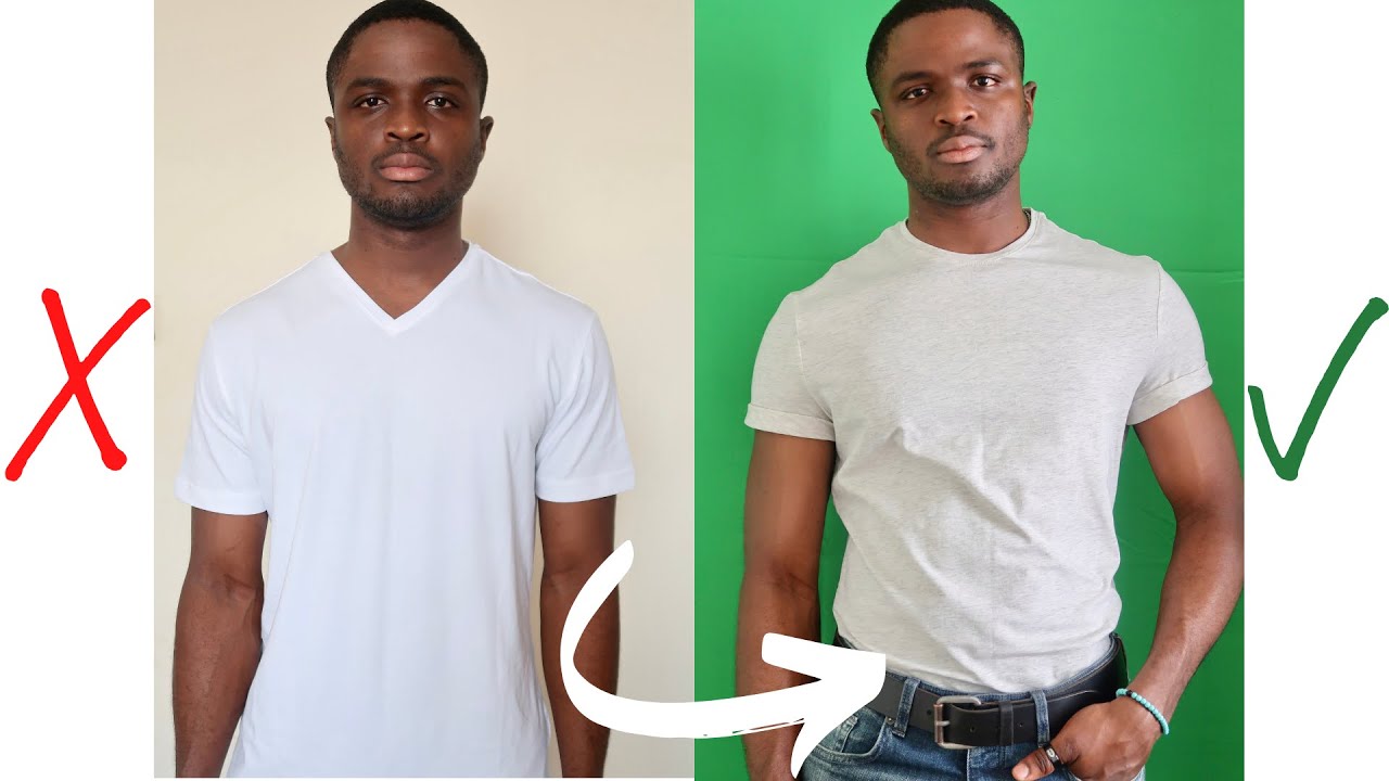 COMMENT CHOISIR ET PORTER SES tee shirts /COMMENT ÊTRE PRÉSENTABLE EN ...