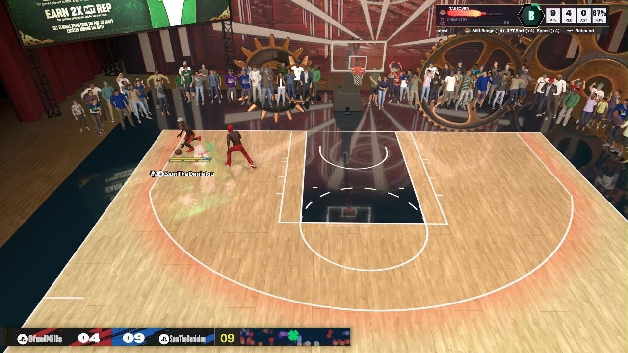 NBA 2K25 park moves - YouTube