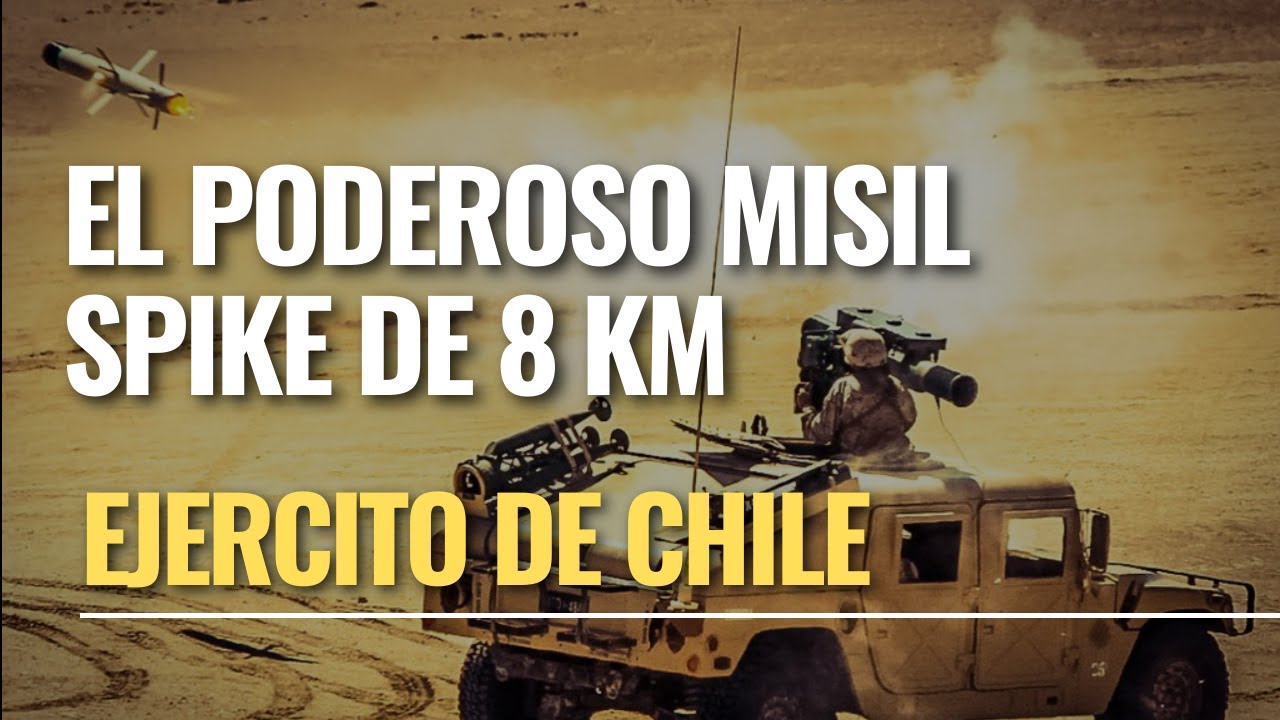 El Poderoso misil spike de 8 km [Ejercito de Chile] - YouTube