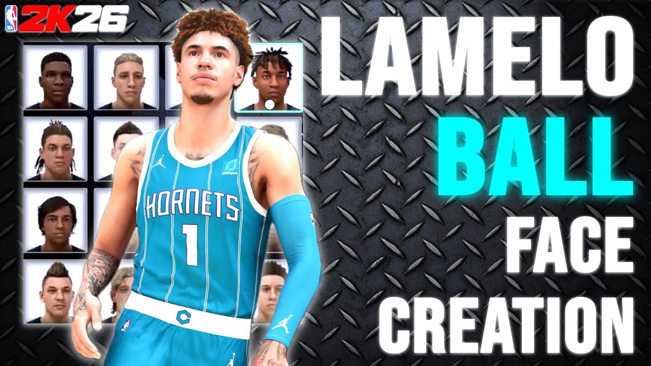 The BEST LaMelo Ball Face Creation In NBA 2K26! - YouTube