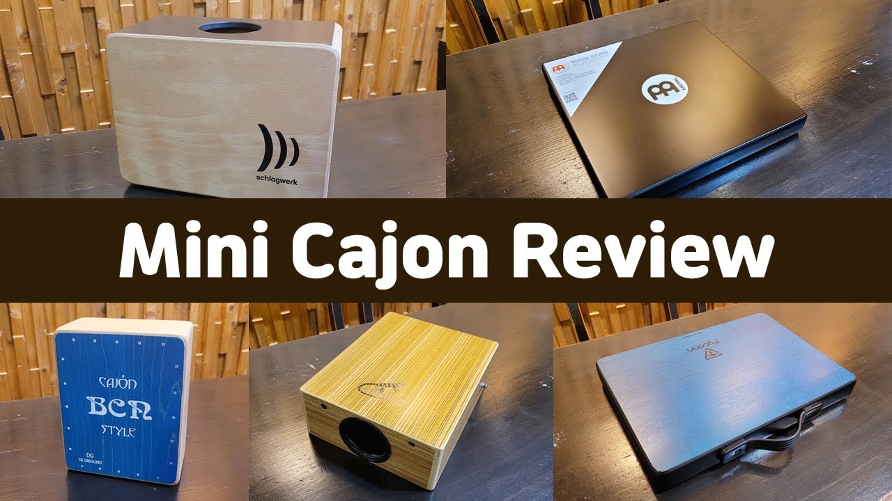 Mini Cajon Review / 미니 카혼 리뷰 - YouTube