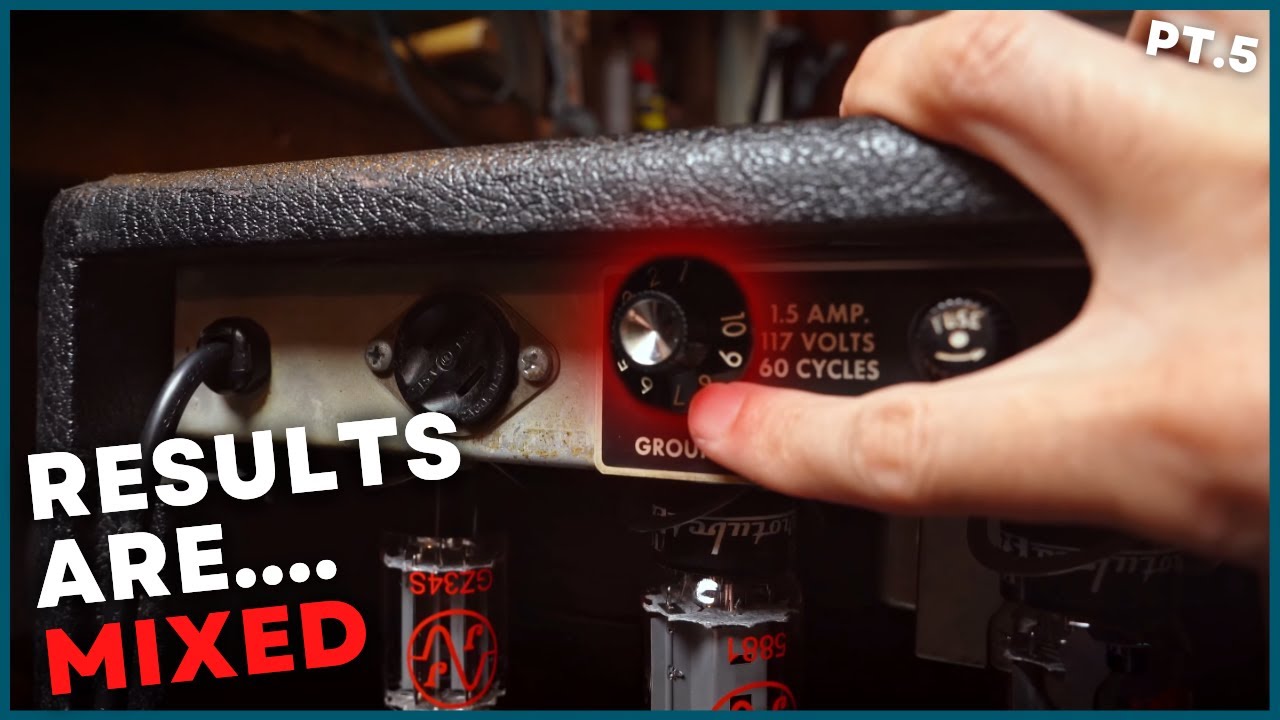 Master Volume in a Fender Super Reverb??? - YouTube
