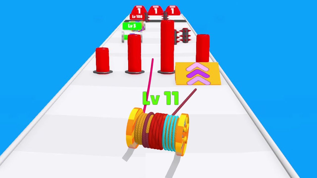 SPOOL RUN ALL LEVELS GAMEPLAY WALKTHROUGH PART 1 - YouTube