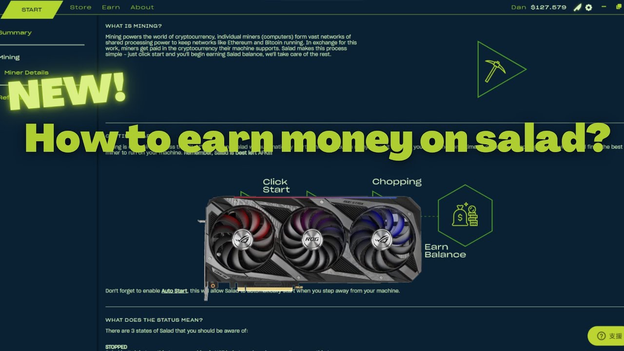 NEW! How to earn money on Salad | Salad.io - YouTube