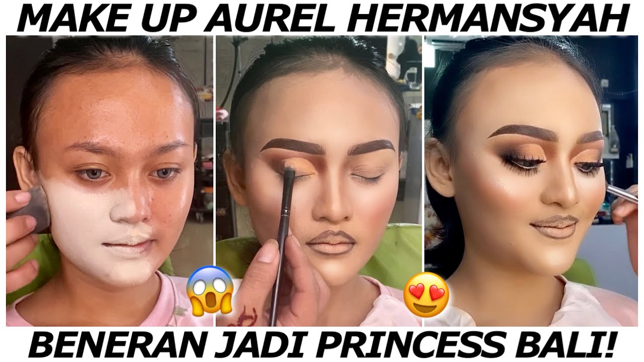 MAKE UP JADI AUREL HERMANSYAH ️CHECK!.. - YouTube