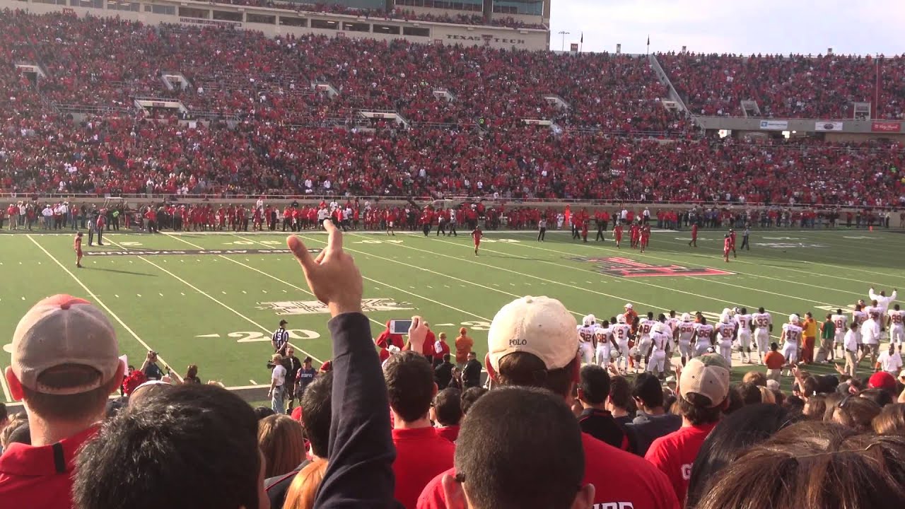 Texas Tech vs. University of Texas - Raider Power - YouTube