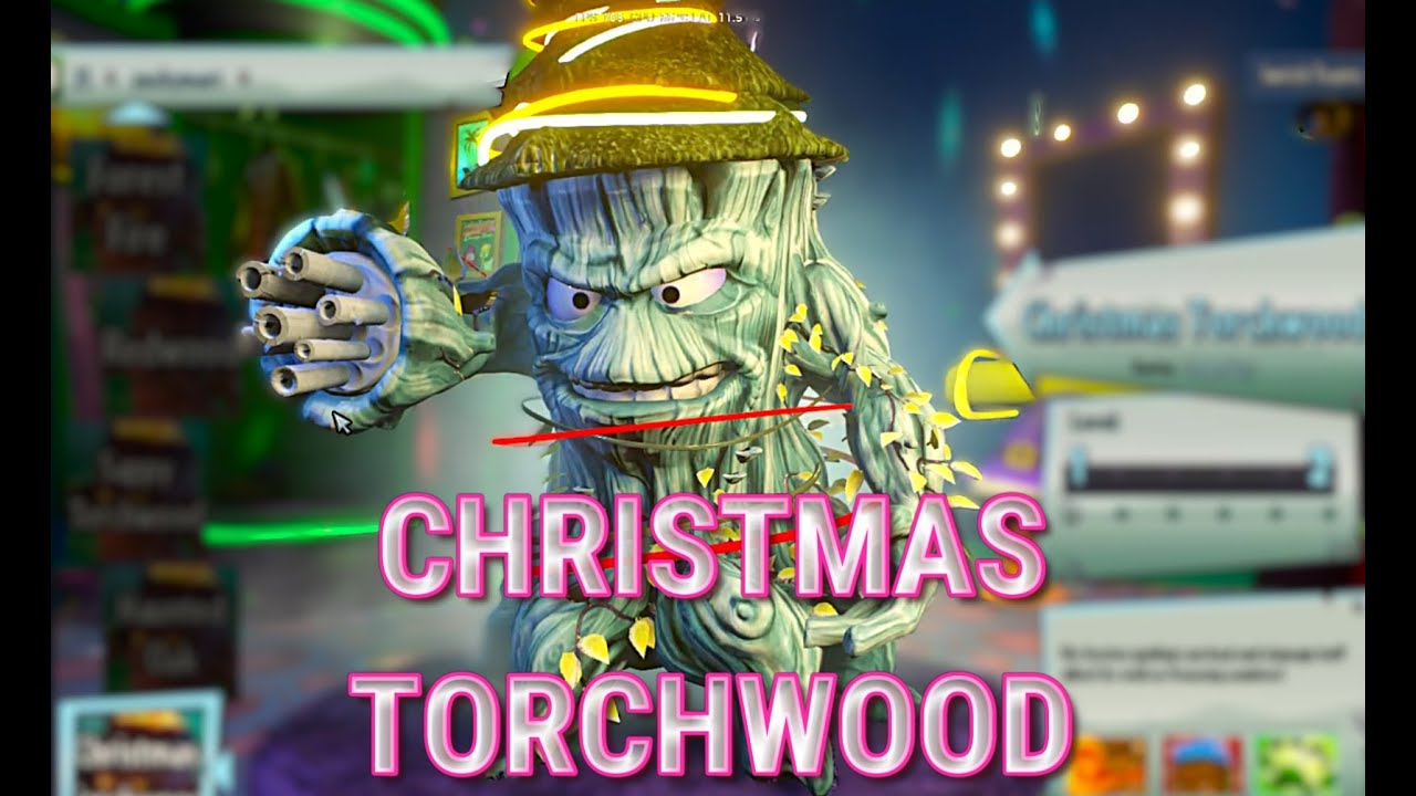 PvZ GW2 Christmas Torchwood | Plants vs Zombies Garden Warfare 2 | PvZ ...