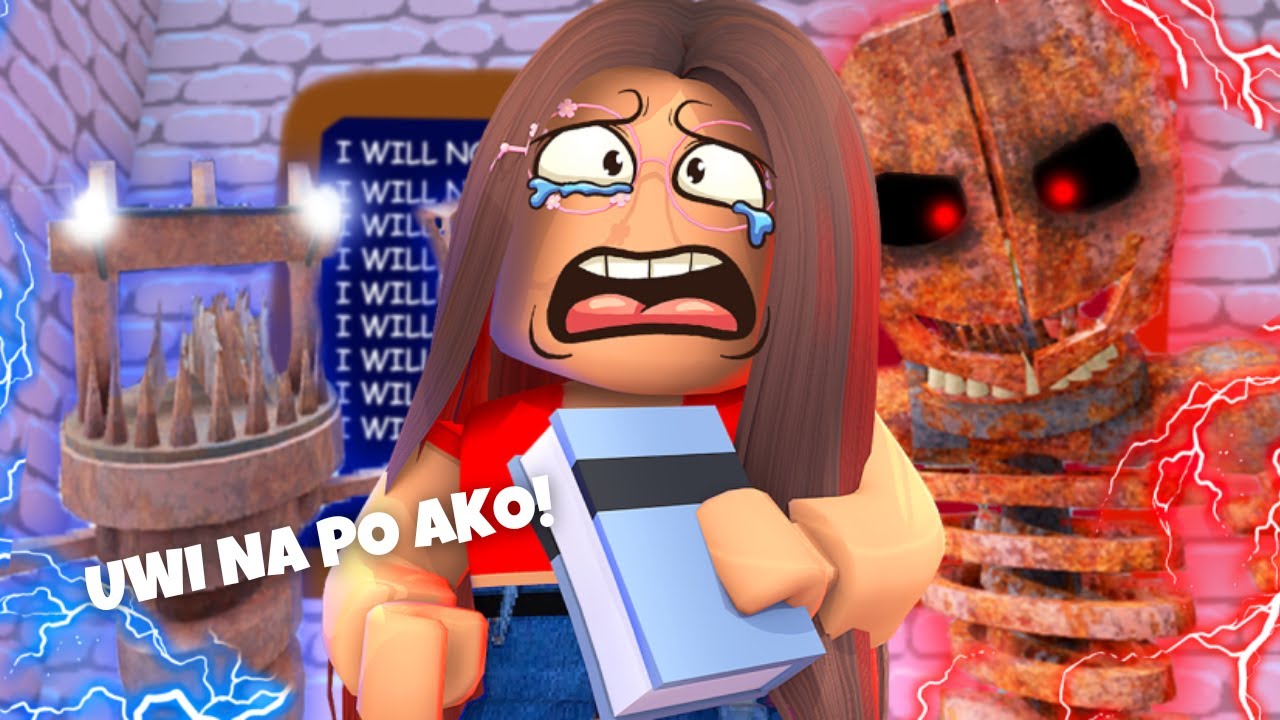 Escape Mr Nightmare School (Scary Obby) | ANG BAHO NG CLASSMATE KO ...