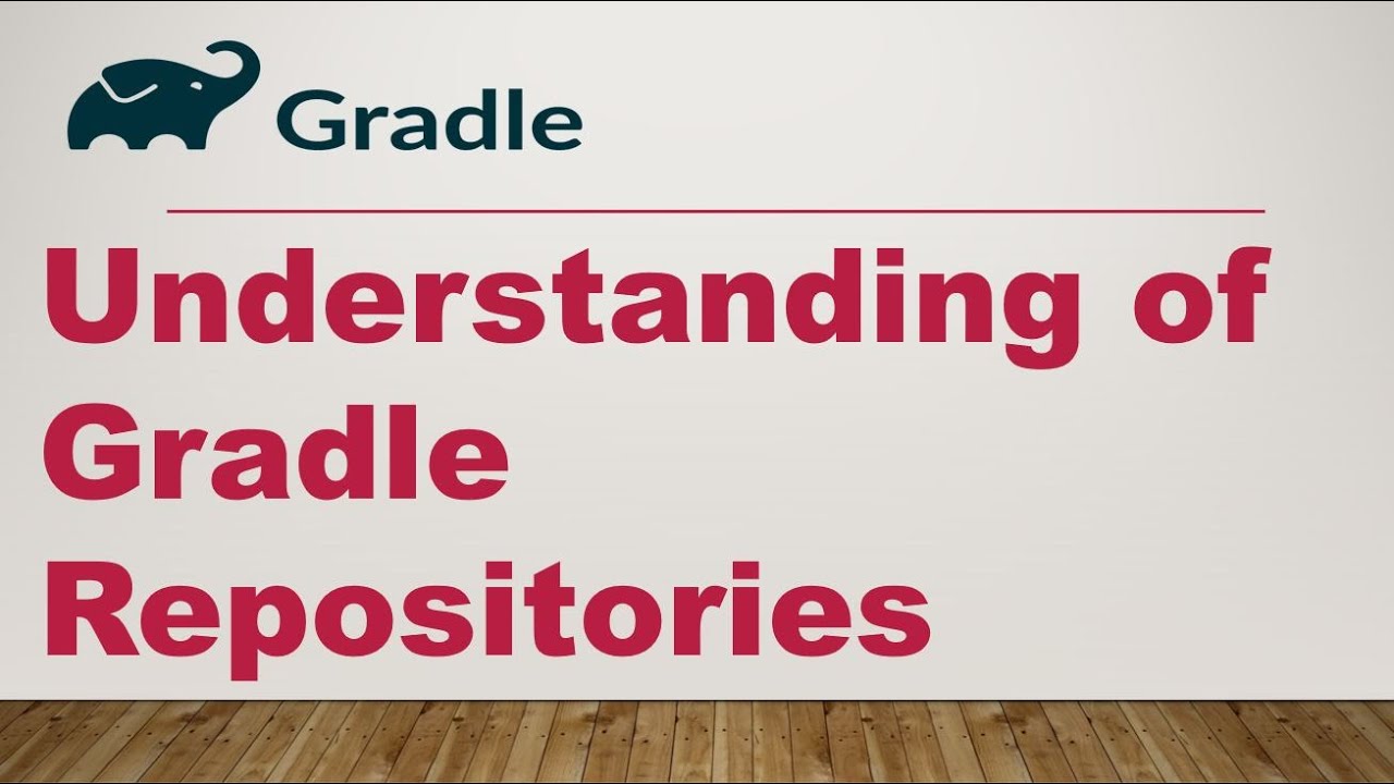 Understanding of Gradle repositories || Gradle Build tool || DEVOPS ...