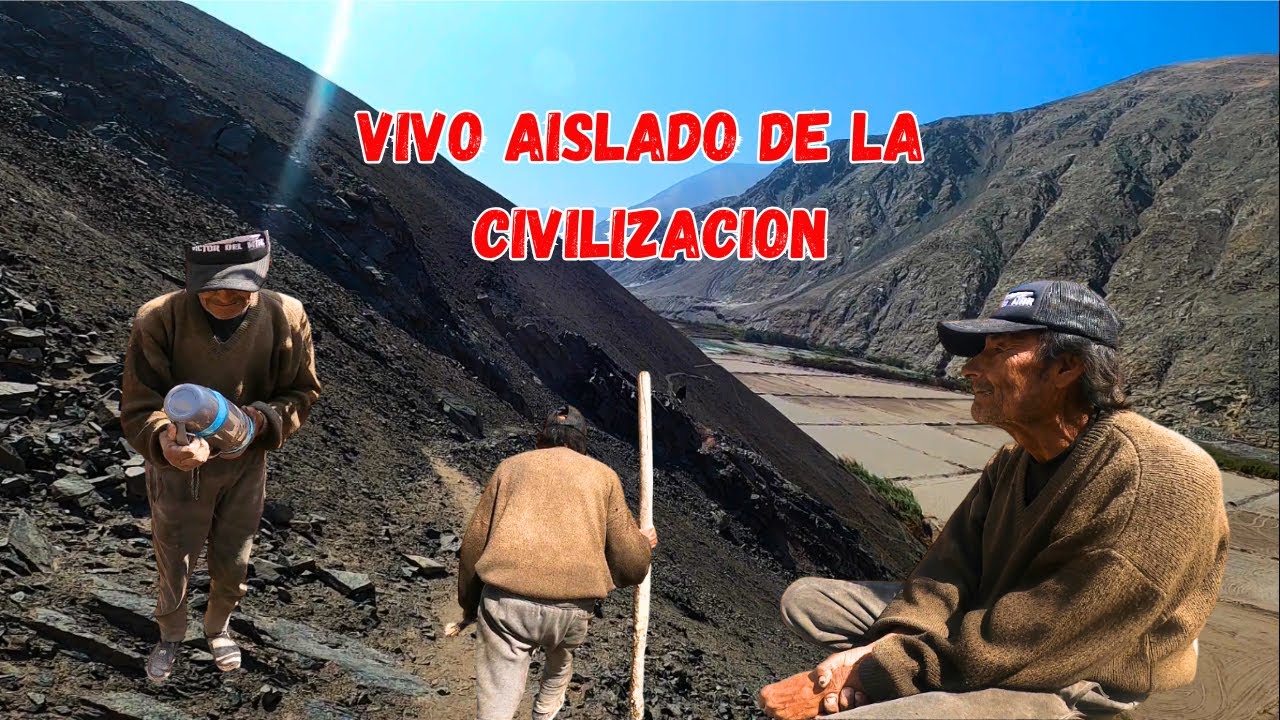 Don caliman vivo aislado de la civilización NO TENIA QUE COMER me ...