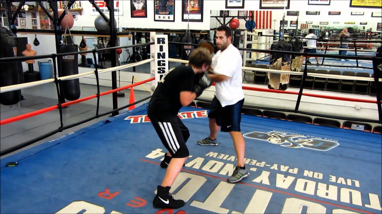 Palm Beach Boxing, Lou Martinez. James II. training with Matt ...