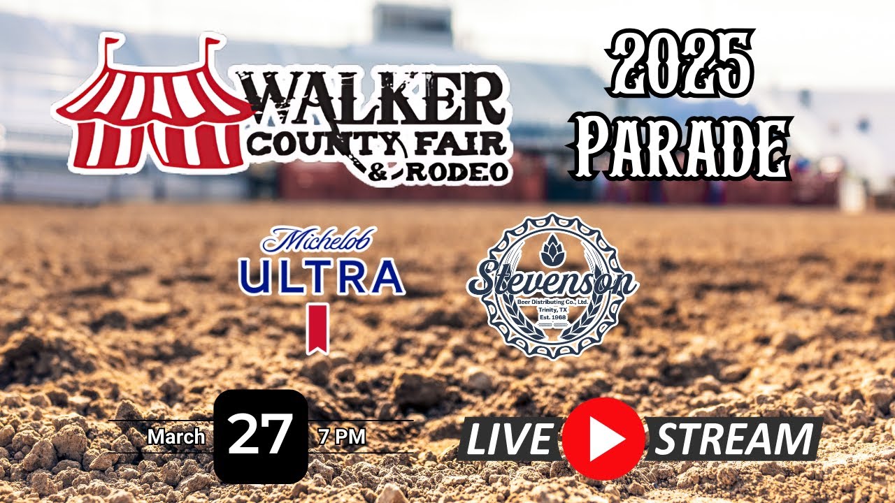 2025 Walker County Fair & Rodeo Kickoff Parade - YouTube