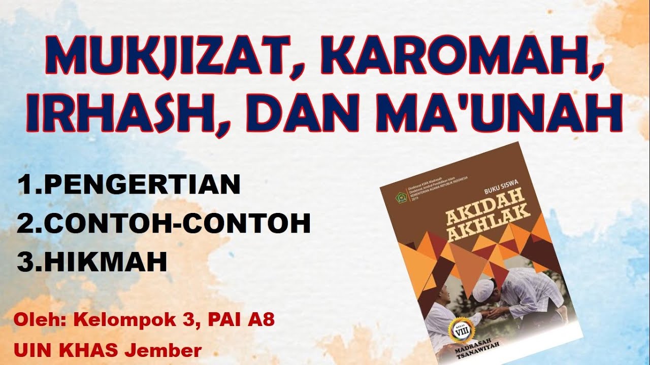 pengertian mukjizat sihir karomah - Faith Clark