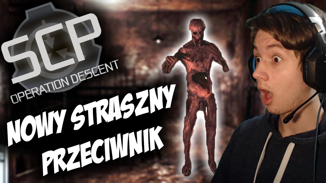 SPOTKAŁEM STRASZNEGO POTWORA! | SCP: Operation Descent #2 - YouTube