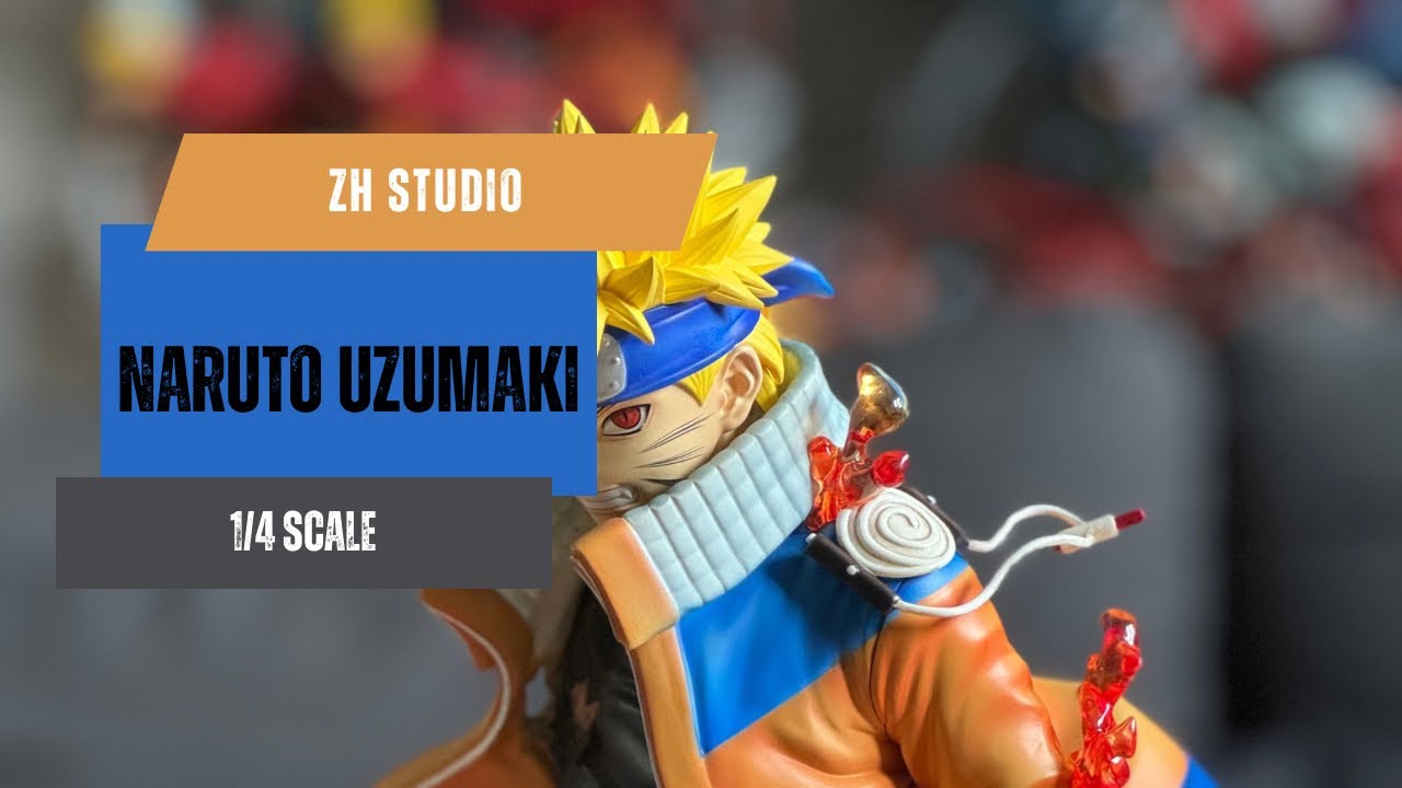 ZH Studio Naruto Uzumaki (Kid) 1/4 Scale - YouTube