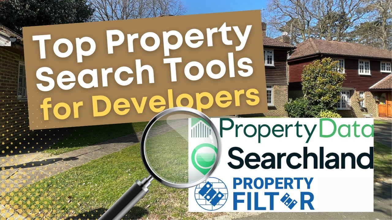Top Property Search Tools We Use: Property Data, SearchLand, Property ...