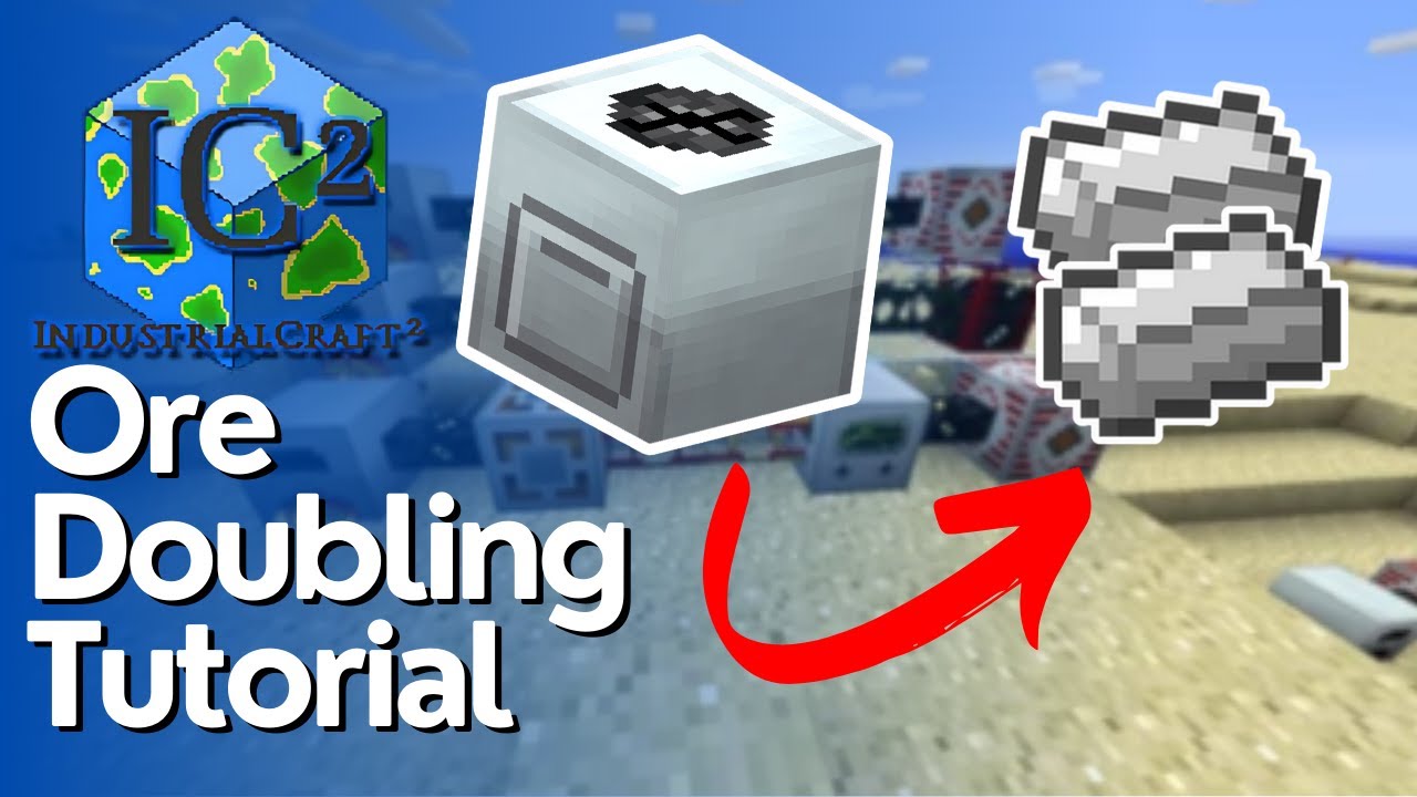 How To Double Ores In IC2 - YouTube