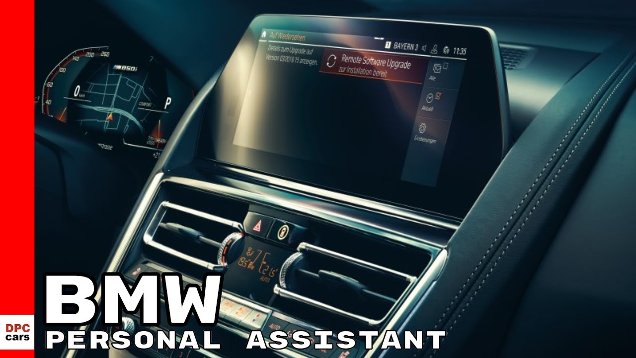 BMW Intelligent Personal Assistant - YouTube