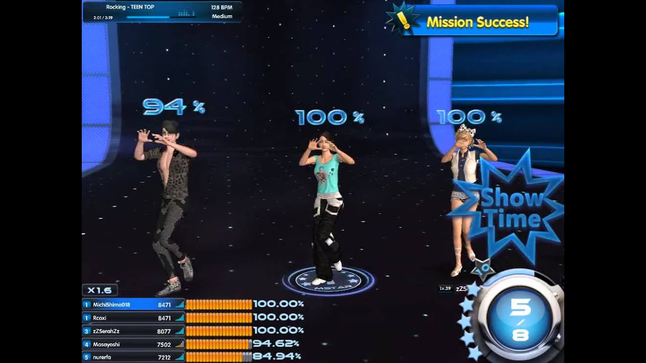 Mstar: Rocking = Teen Top [Dance Classic Medium] - YouTube