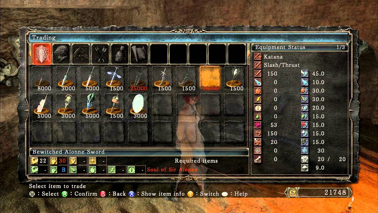 Dark Souls 2 Where To Get / Location How To Get The Bewitched Alonne ...