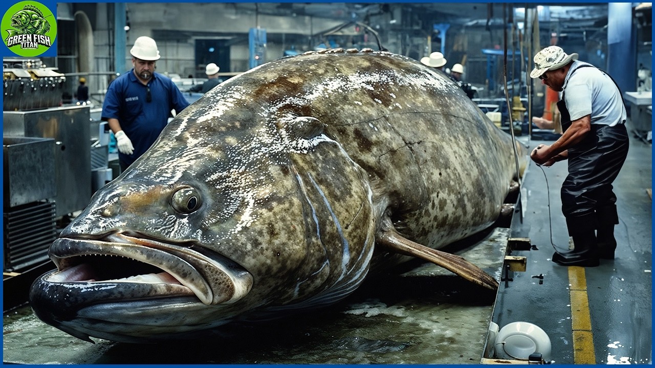 Giant Spotted Grouper Fishing How Fishermen Catch Thousands of Giant ...