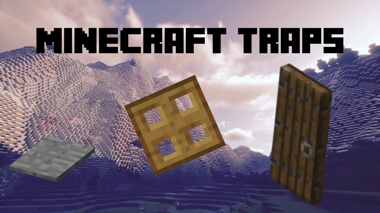 Minecraft: Easy Traps Tutorial - YouTube