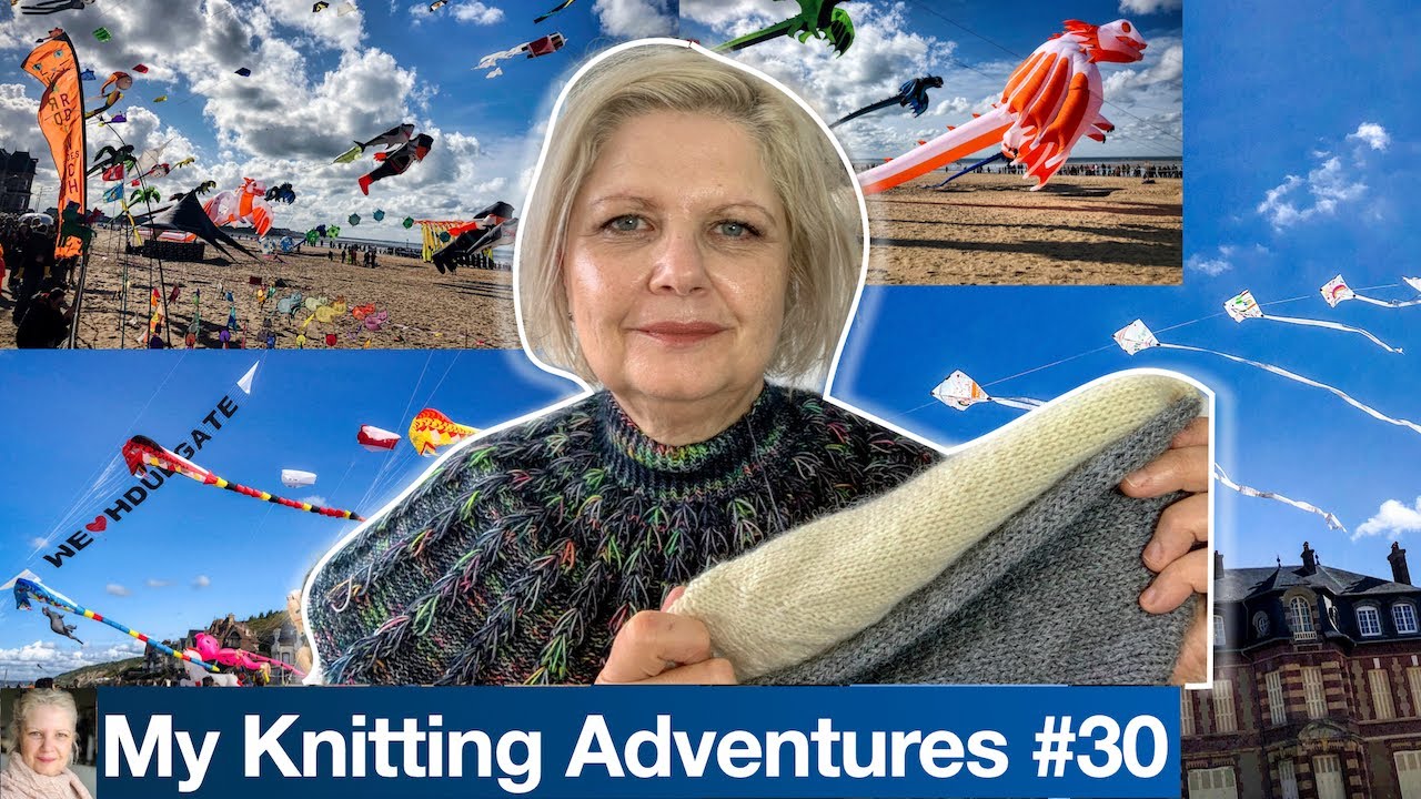 A bit of knitting, not much though !⎮ Knitting Adventures #30 - YouTube
