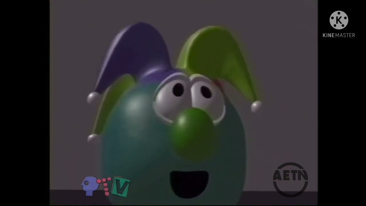 veggietales The Princess and the Prophet Pea on ptv on pbs 6/8/1994 5th ...