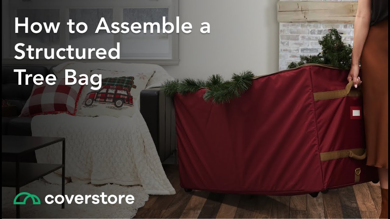 How to Assemble Coverstore's Structured Storage Bags - YouTube