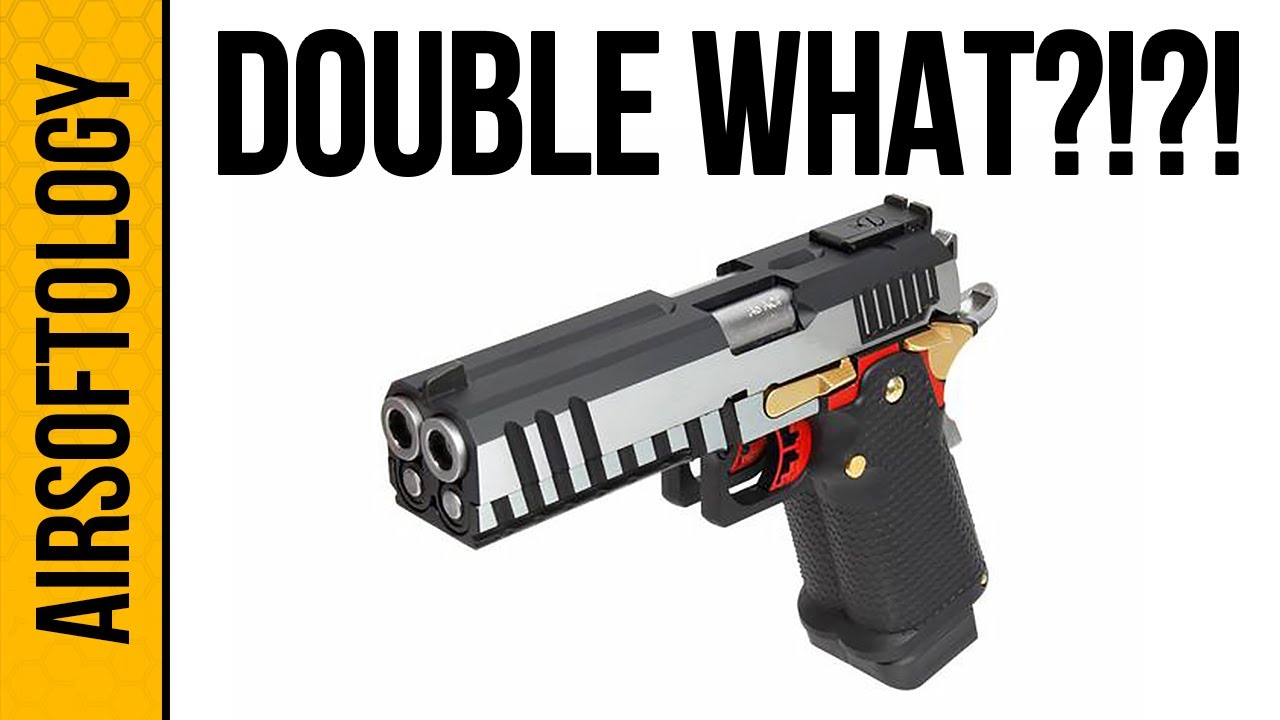 AW Custom DOUBLE BARREL pistol + NEW PRODUCTS - MOA SHOW 2017 ...