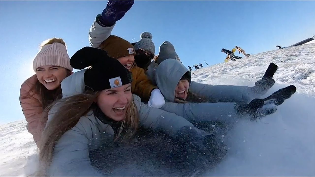 SNOW DAY in Waco, Texas - YouTube